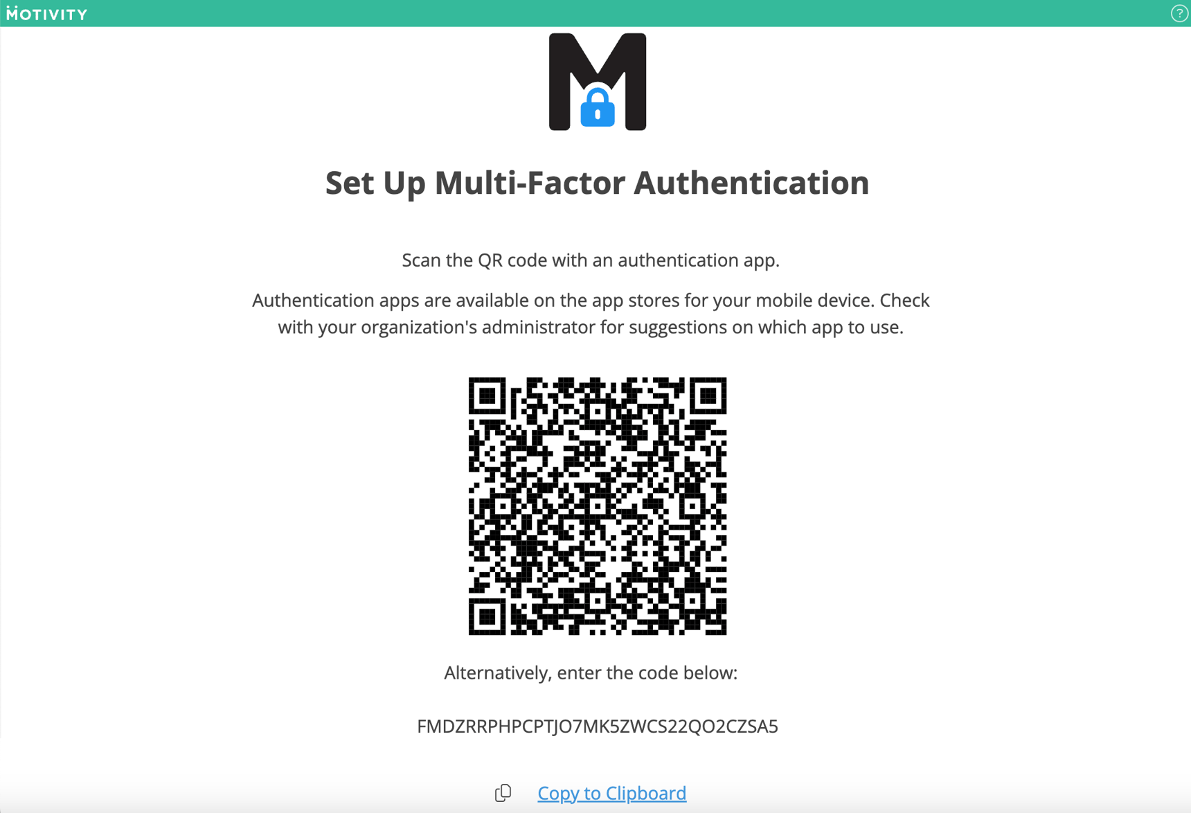 Setting up Multi-Factor Authentication (MFA)